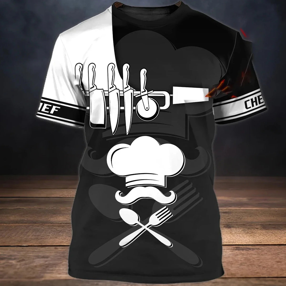 PROUD CHEFS T-SHIRT DESIGN - 3D – mkholding
